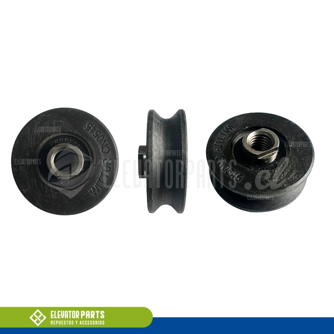 2889: Rueda de puerta WITTUR – ElevatorParts.cl